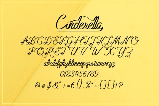 Cinderella Font - Fontspace.io