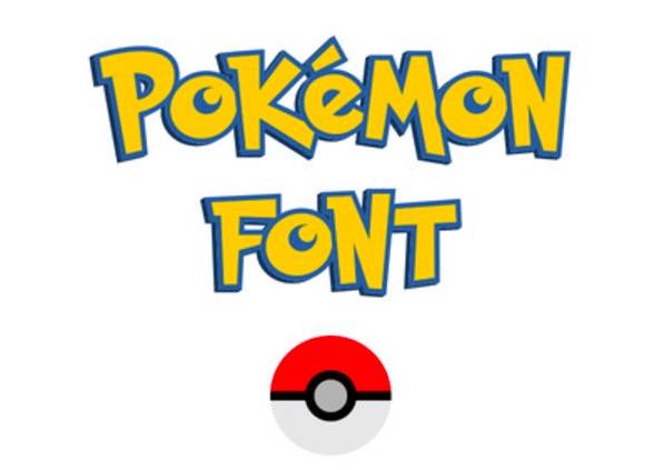 Pokemon Font download - Fontspace.io