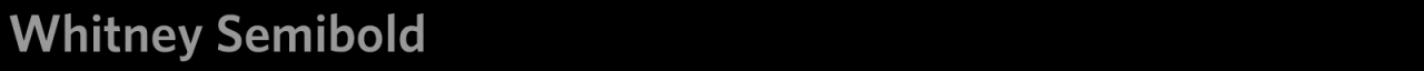 Whitney Font free download - Fontspace.io