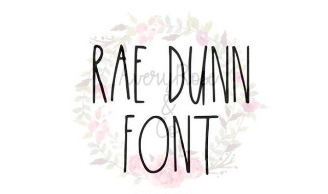 Rae Dunn Font FREE Download - Fontspace.io