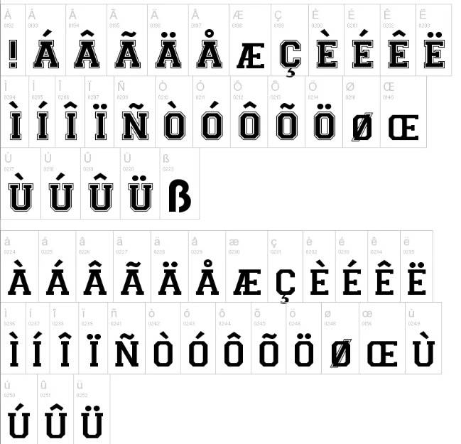 Varsity Font FREE - Fontspace.io