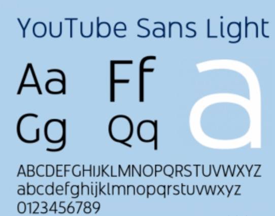 Youtube Sans Font Download FREE - Fontspace.io