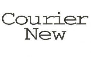 Courier New Font - Fontspace.io