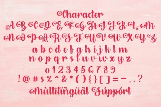 Dirly Belly Bold Lovely Script Font - Fontspace.io