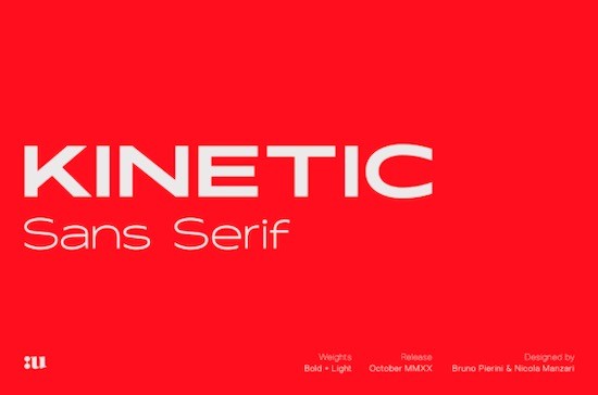 Kinetic Font - Fontspace.io