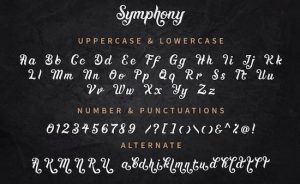 Symphony Decorative Font - Fontspace.io