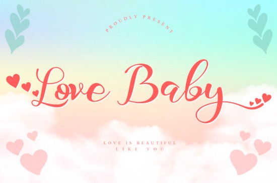 Love Baby font - Fontspace.io
