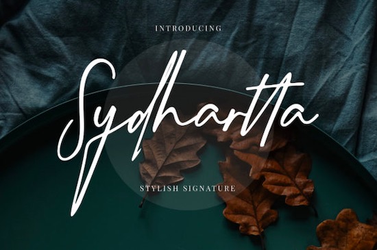 Sydhartta font - Fontspace.io