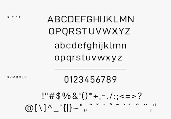Zero typeface - Fontspace.io