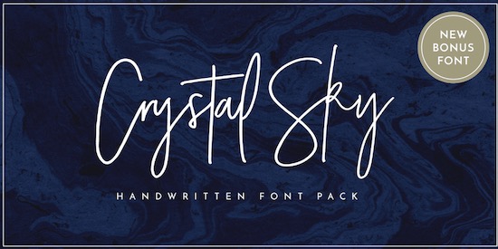 Crystal Sky font FREE - Fontspace.io