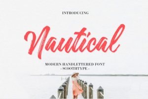 Nautical font - Fontspace.io