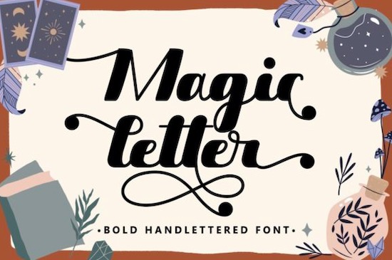 Magic Letter Font - Fontspace.io