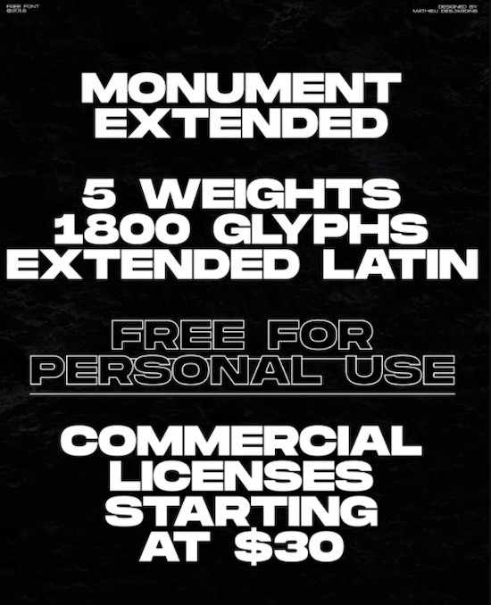 Monument Extended Font - Fontspace.io