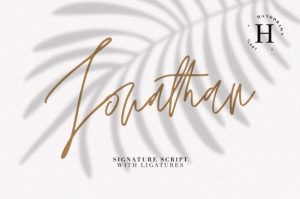 Jonathan Font - Fontspace.io