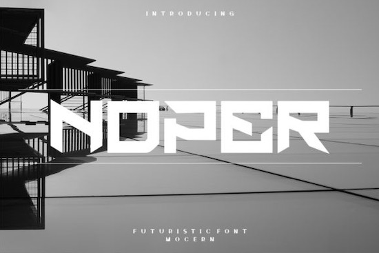 Noper Font - Fontspace.io