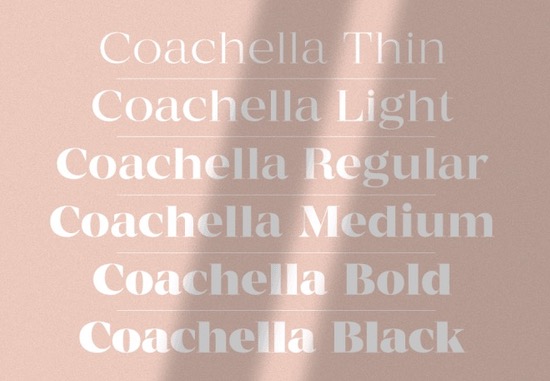 MADE Coachella Font - Fontspace.io