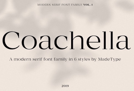 MADE Coachella Font - Fontspace.io