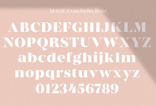 MADE Coachella Font - Fontspace.io