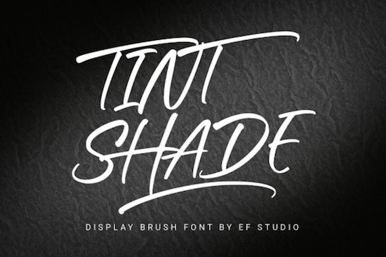 Tint Shade Font - Fontspace.io