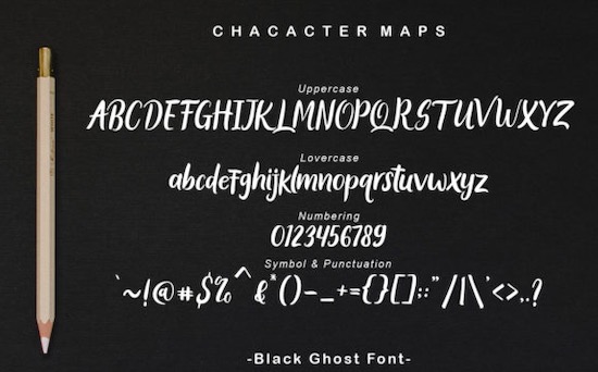 Black Ghost Font - Fontspace.io