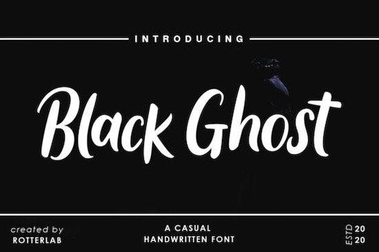 Black Ghost Font - Fontspace.io