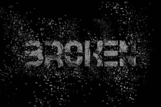 Broken Font - Fontspace.io