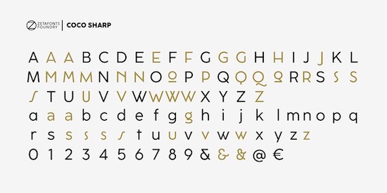 Coco Sharp Font - Fontspace.io