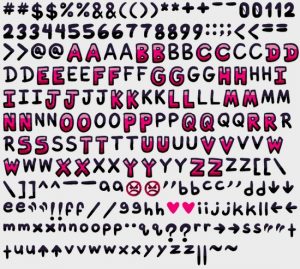 Friday Night Funkin Font - Fontspace.io