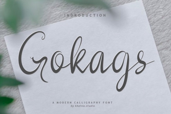 Gokags Font - Fontspace.io