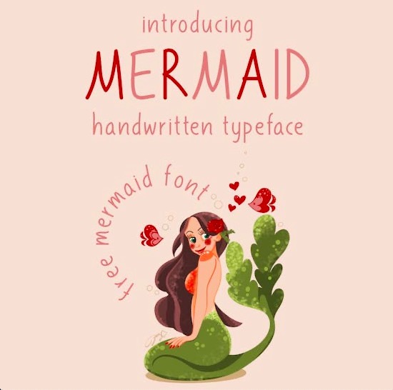 Mermaid Font - Fontspace.io