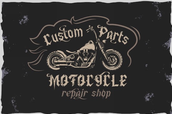 Old Biker Font - Fontspace.io