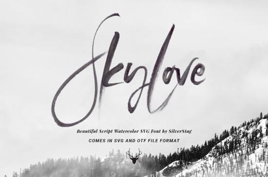 Sky Love Font - Fontspace.io