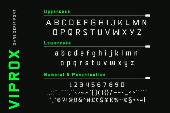 Viprox Font - Fontspace.io