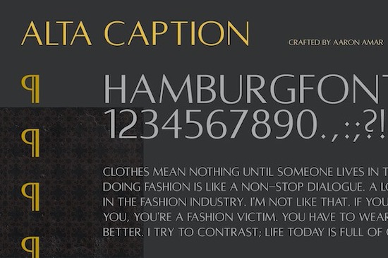 Alta Font - Fontspace.io