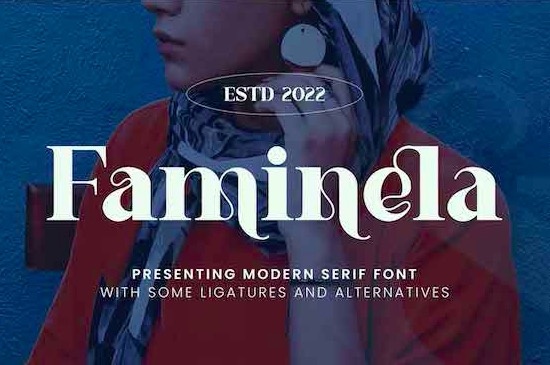 Faminela Font - Fontspace.io