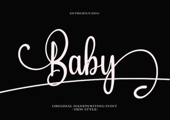 Joshico Modern Caligraphy font - Fontspace.io
