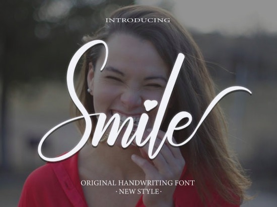Smile Font - Fontspace.io