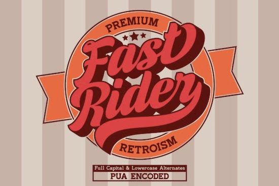 Fast Rider Font from Sign Studios - Fontspace.io