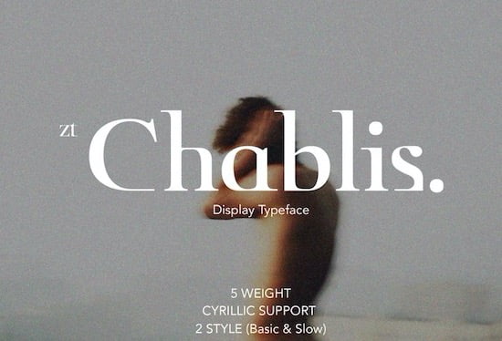ZT Chablis Font from Zelow Type - Fontspace.io