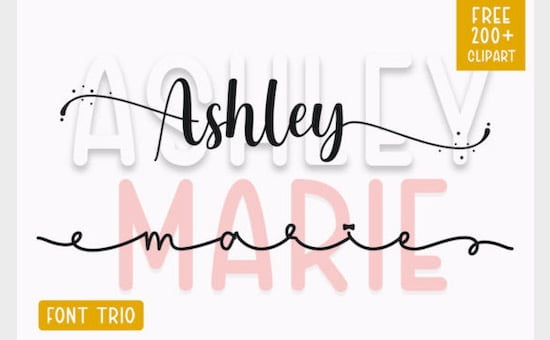 Ashley Marie Font from Fillo Graphic - Fontspace.io