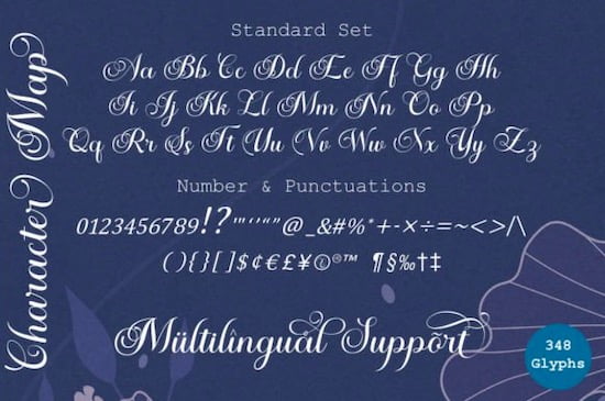 Autumn Flowers Font from Arzaq's Studio - Fontspace.io