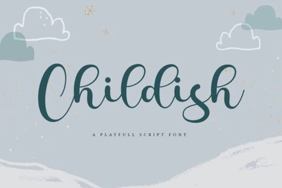 Childish Font from Alpaprana Studio - Fontspace.io