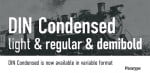 Din Condensed Font - Fontspace.io