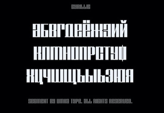 Segment Font from Umkatype - Fontspace.io
