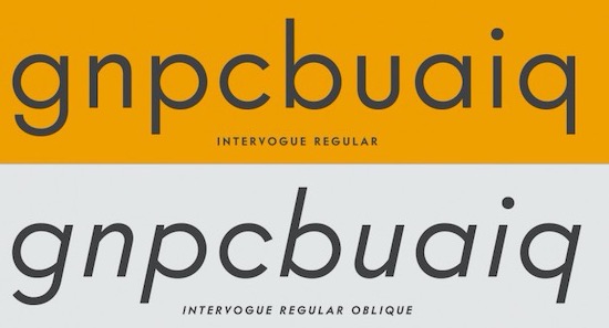 Intervogue Font - Fontspace.io