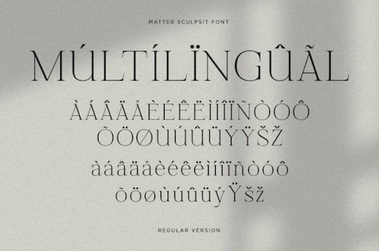 Matter Sculpsit Font - Fontspace.io