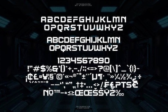 Neo Cybern Font - Fontspace.io