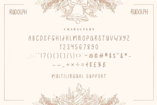 Rudolph Font - Fontspace.io