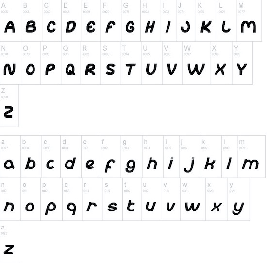 Abc Font Fontspace Io
