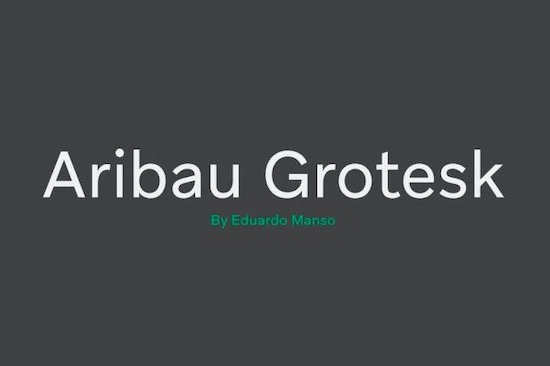 Aribau Grotesk Font - Fontspace.io
